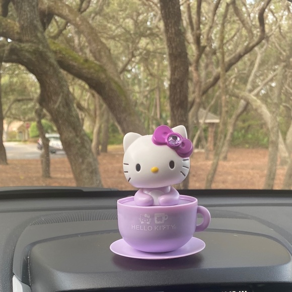 Accents | Hello Kitty Solar Power Moving Figurine | Poshmark